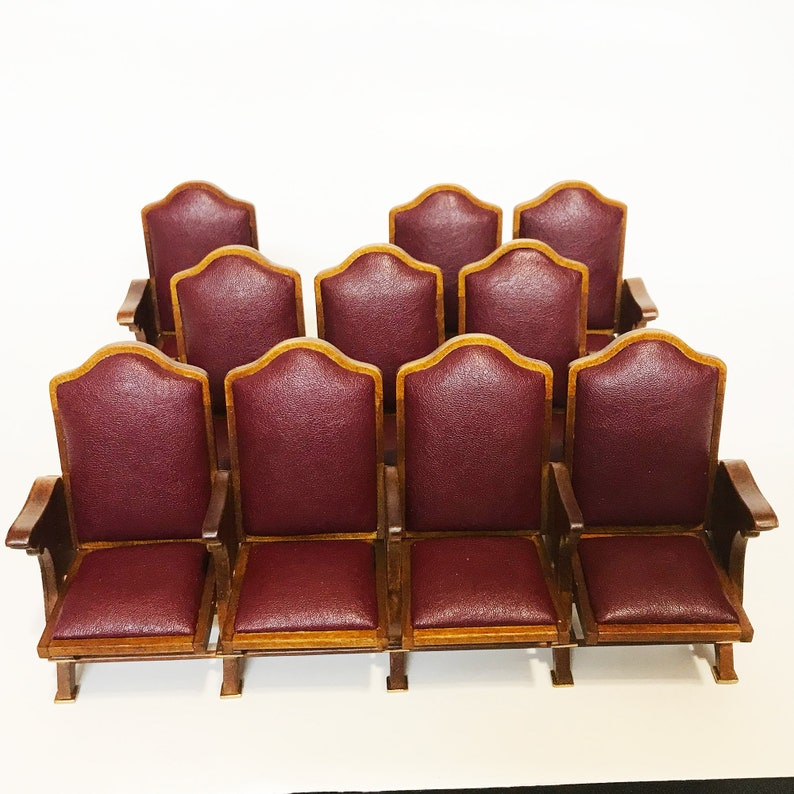 Miniatuur stoelen bioscoop theater films stoelen voor - Etsy Nederland