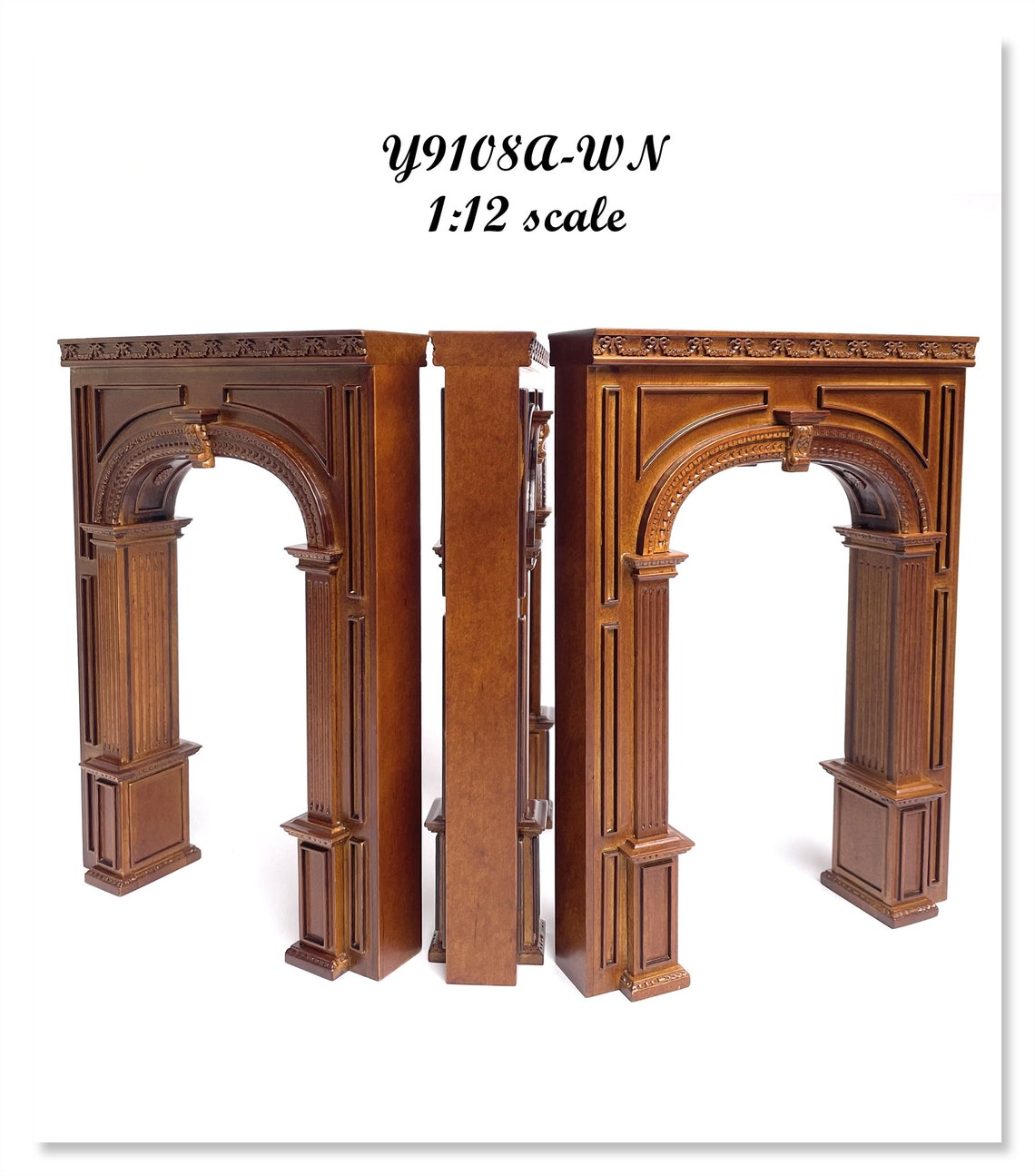 MANOR ARCHWAY Partition Divider Finished Both Sides - Etsy