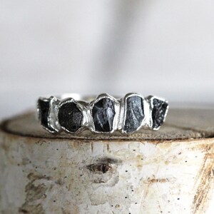 Shadow Work Ring - Guide Stone Jewelry - Crystals for Shadow Work - Etsy