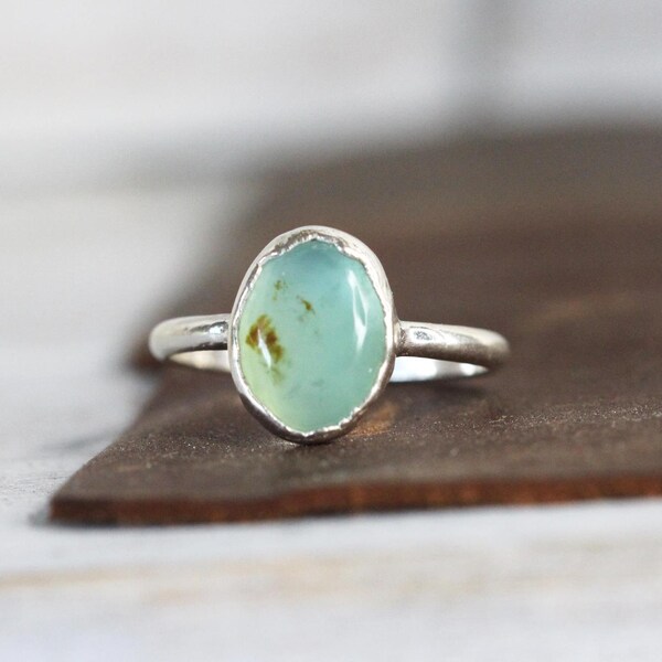 Peruvian Opal Ring - Etsy