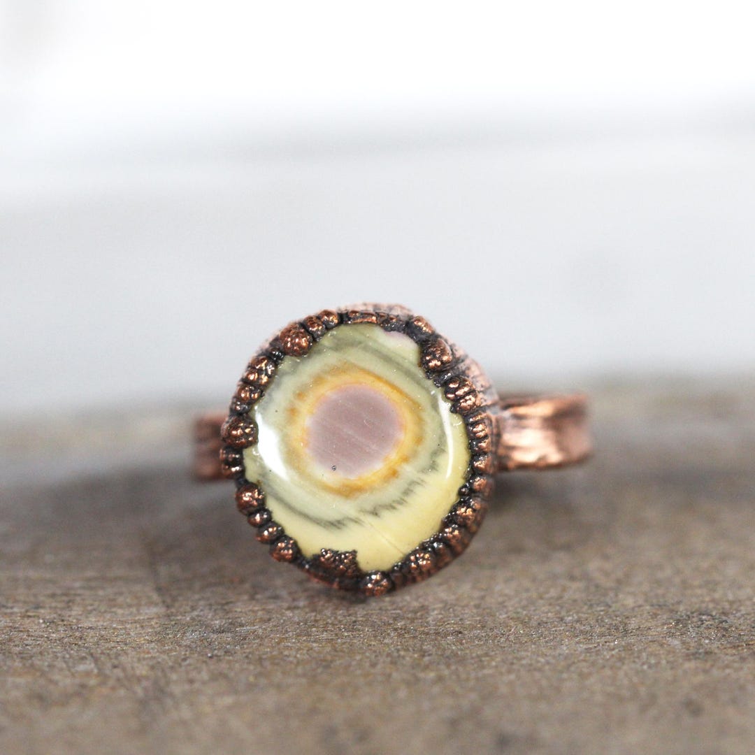 Imperial Jasper Ring - Jasper Ring - Jasper Jewelry - Imperial Jasper ...