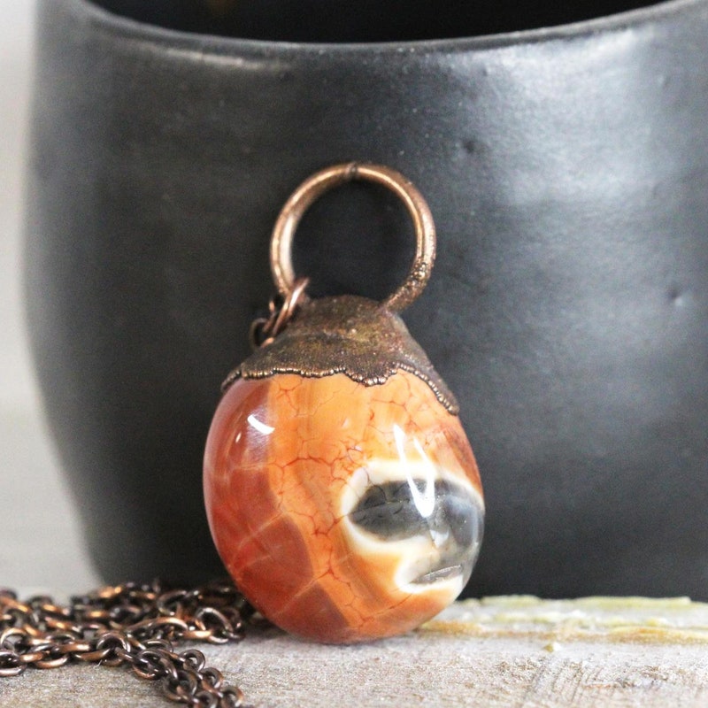 Fire Agate Jewelry - Etsy