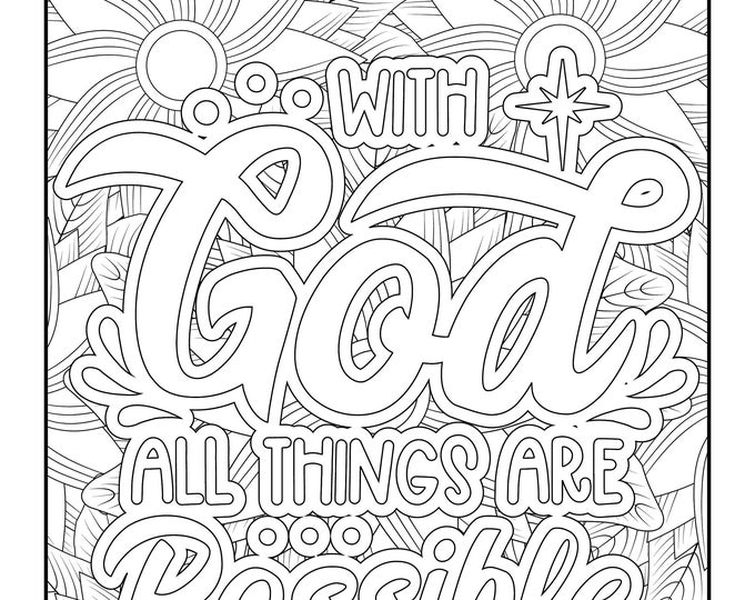 10 Bible Verse Coloring Sheets Meditate on God’s Word as You Color and ...
