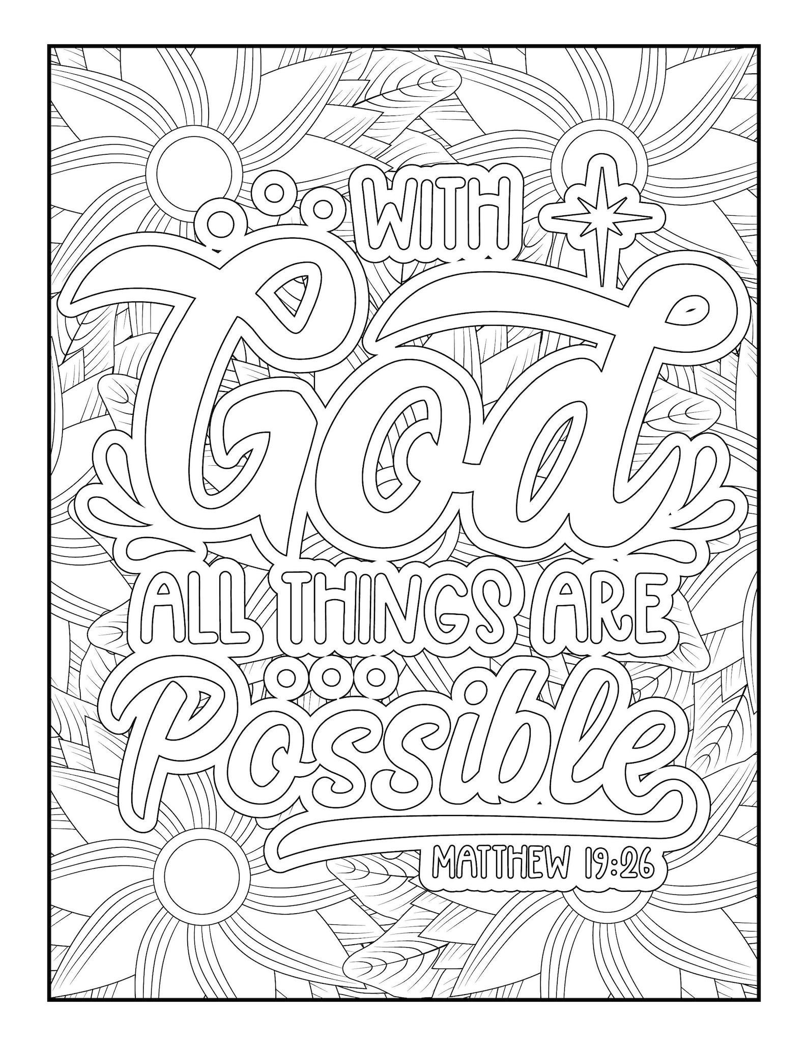 10 Bible Verse Coloring Sheets Meditate on God’s Word as You Color and ...