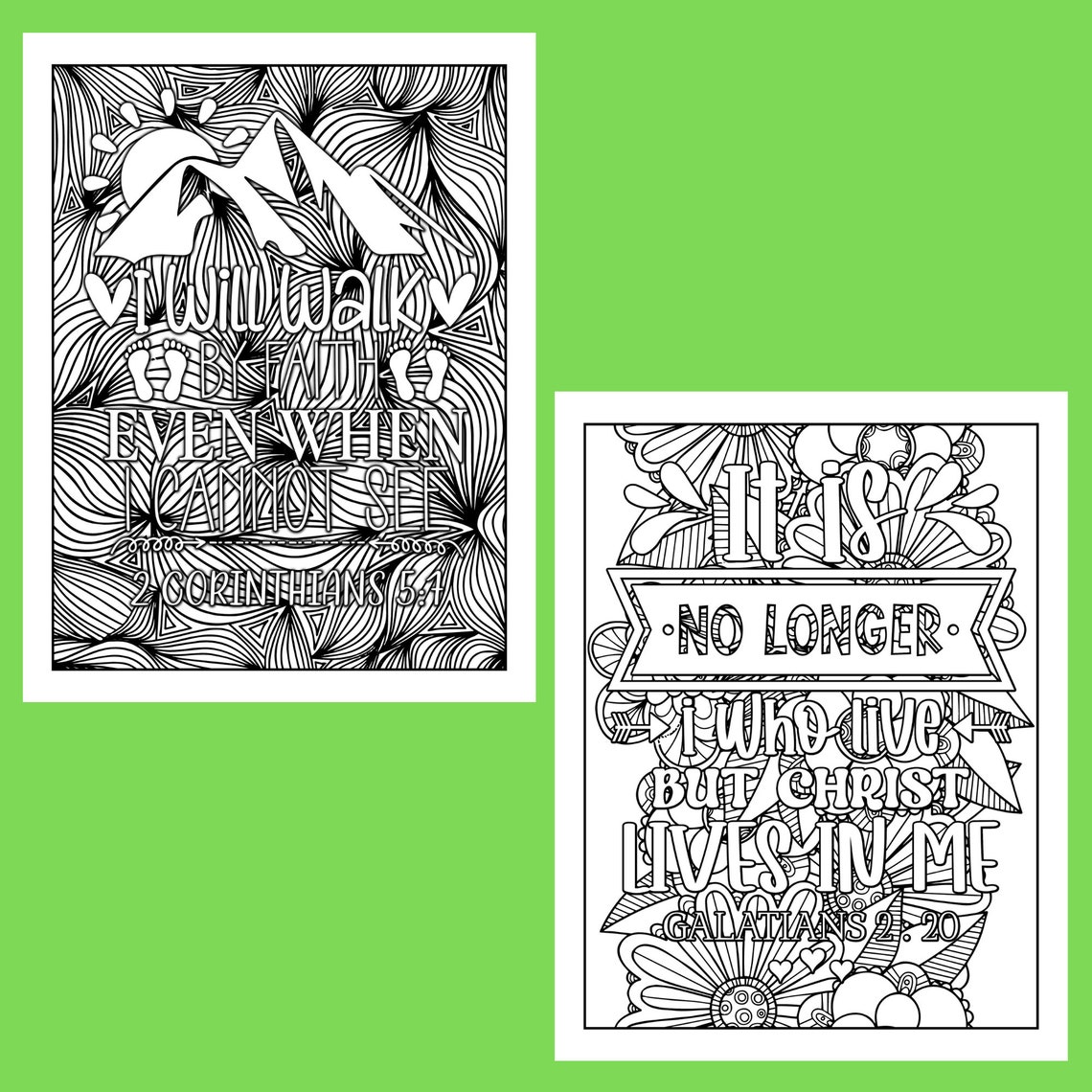 20 Bible Quotes Coloring Sheets Meditate on God’s Word as You Color and ...