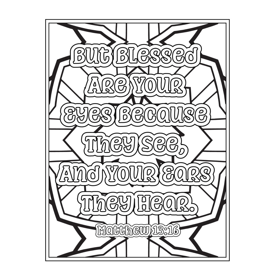 15 Bible Verse Coloring Sheets Meditate on God’s Word as You Color and ...