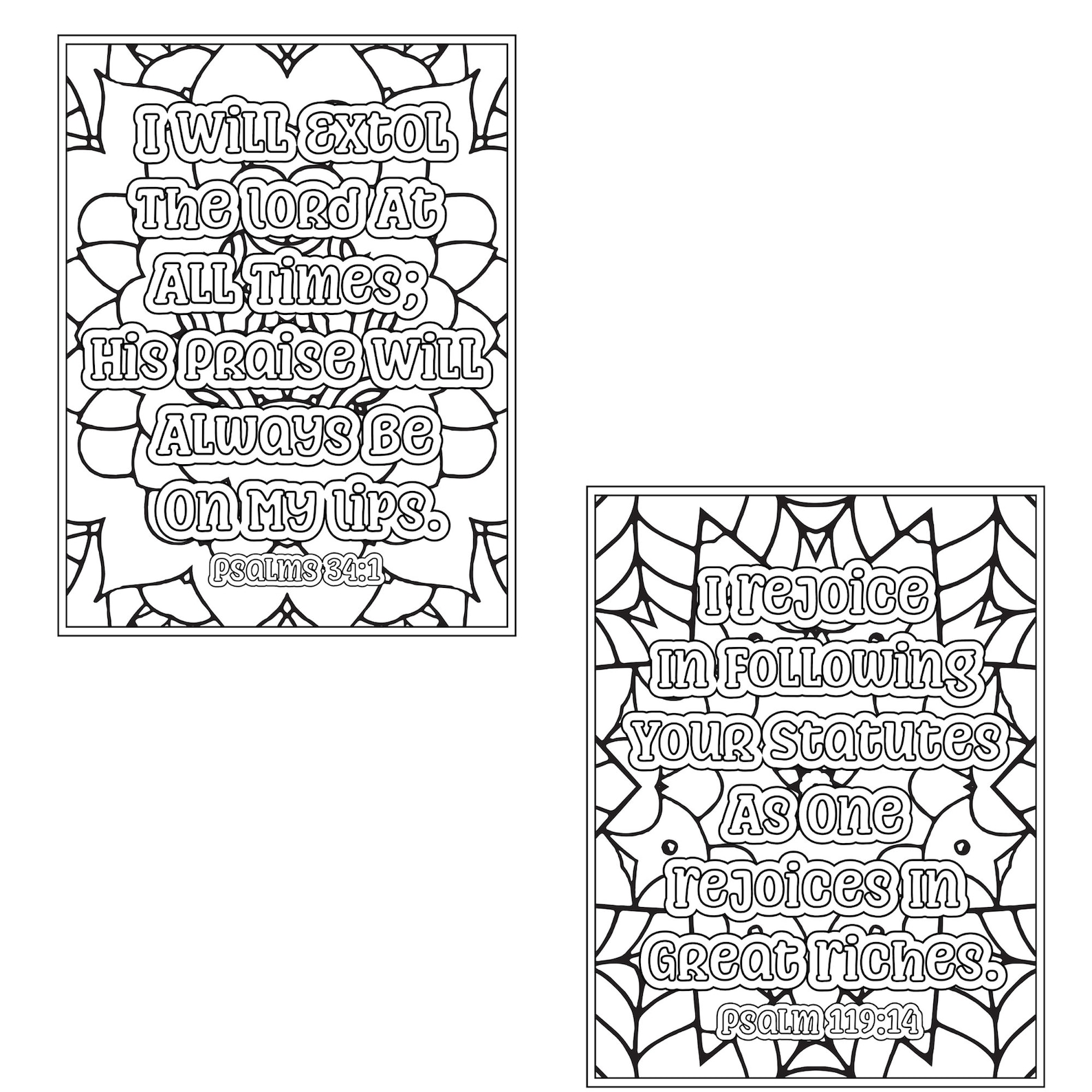 15 Bible Verse Coloring Sheets Meditate on God’s Word as You Color and ...