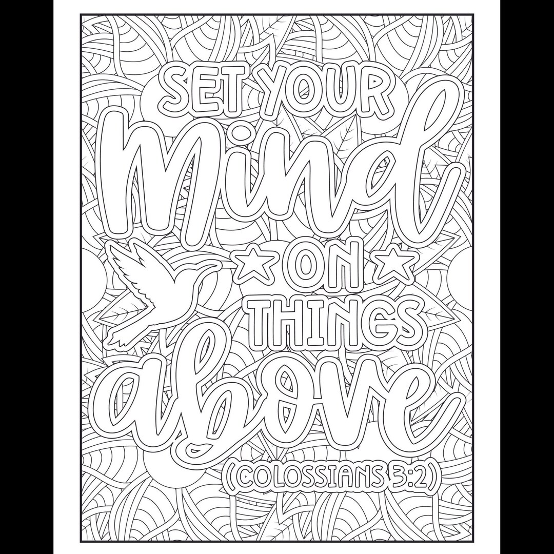 15 Bible Verse Coloring Sheets Meditate on God’s Word as You Color and ...