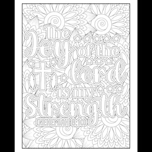 15 Bible Verse Coloring Sheets Meditate on God’s Word as You Color and ...