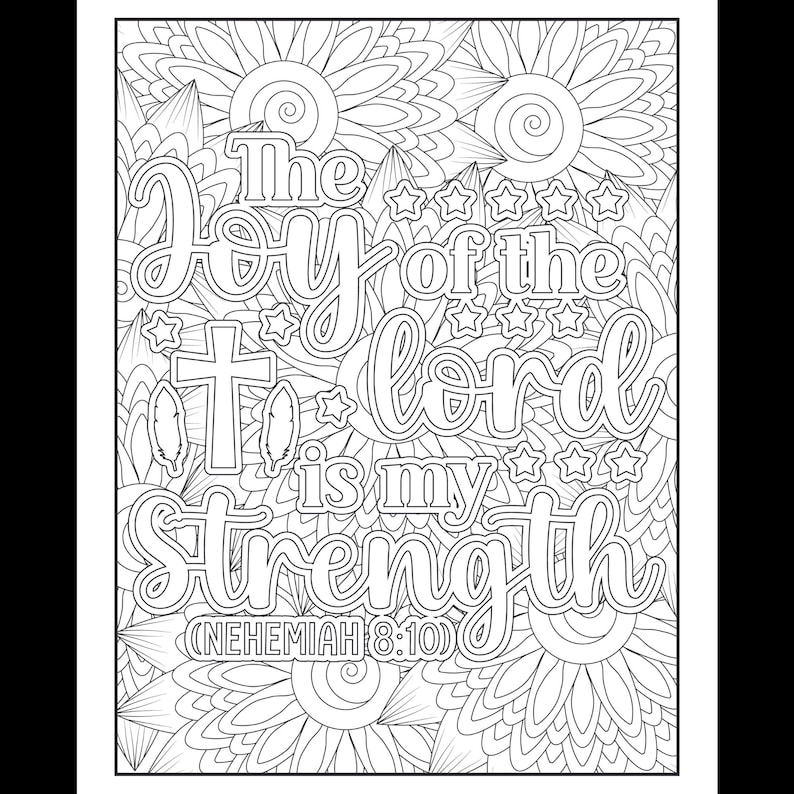 15 Bible Verse Coloring Sheets Meditate on God’s Word as You Color and ...
