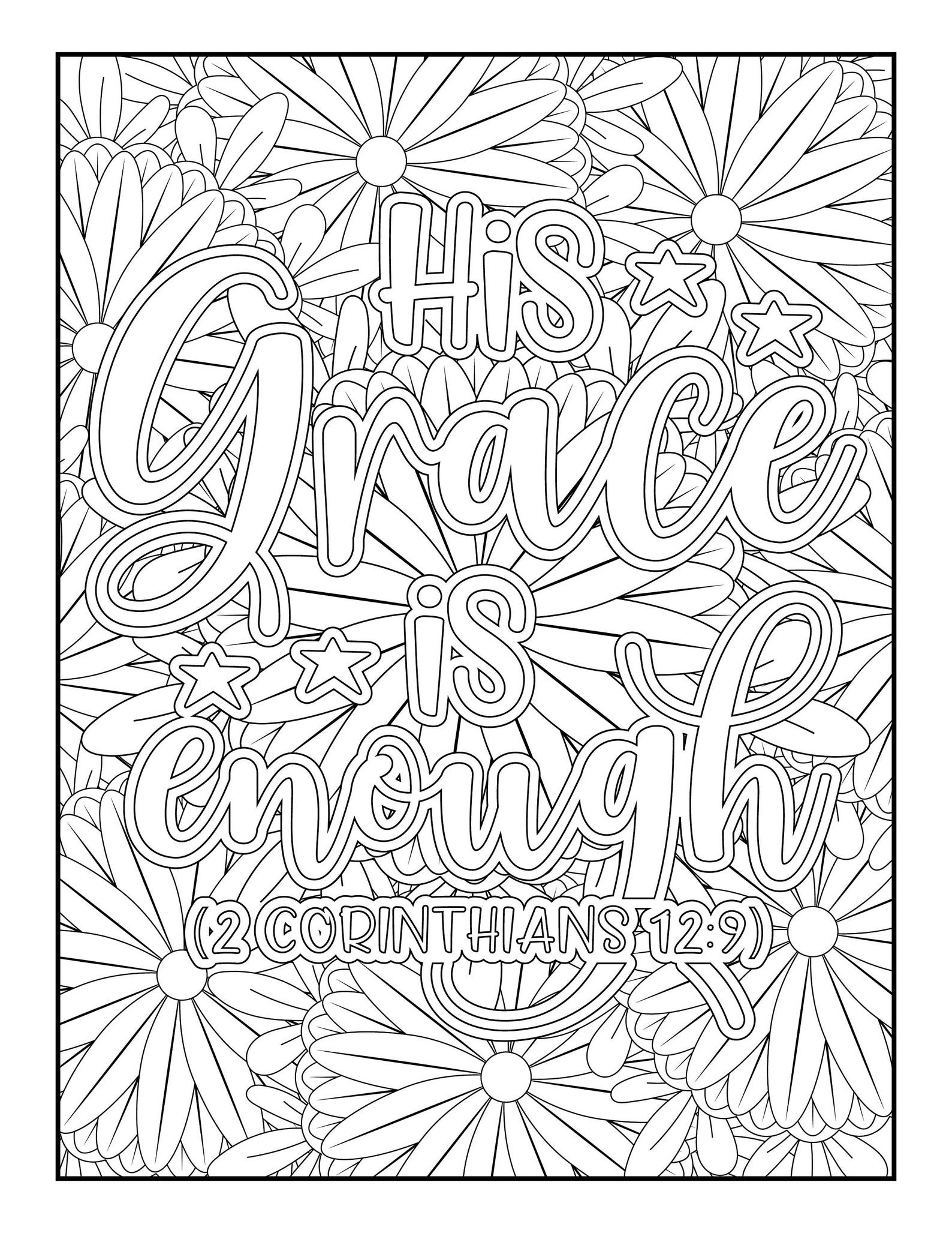 10 Bible Verse Coloring Sheets Meditate on Gods Word as You Color and ...