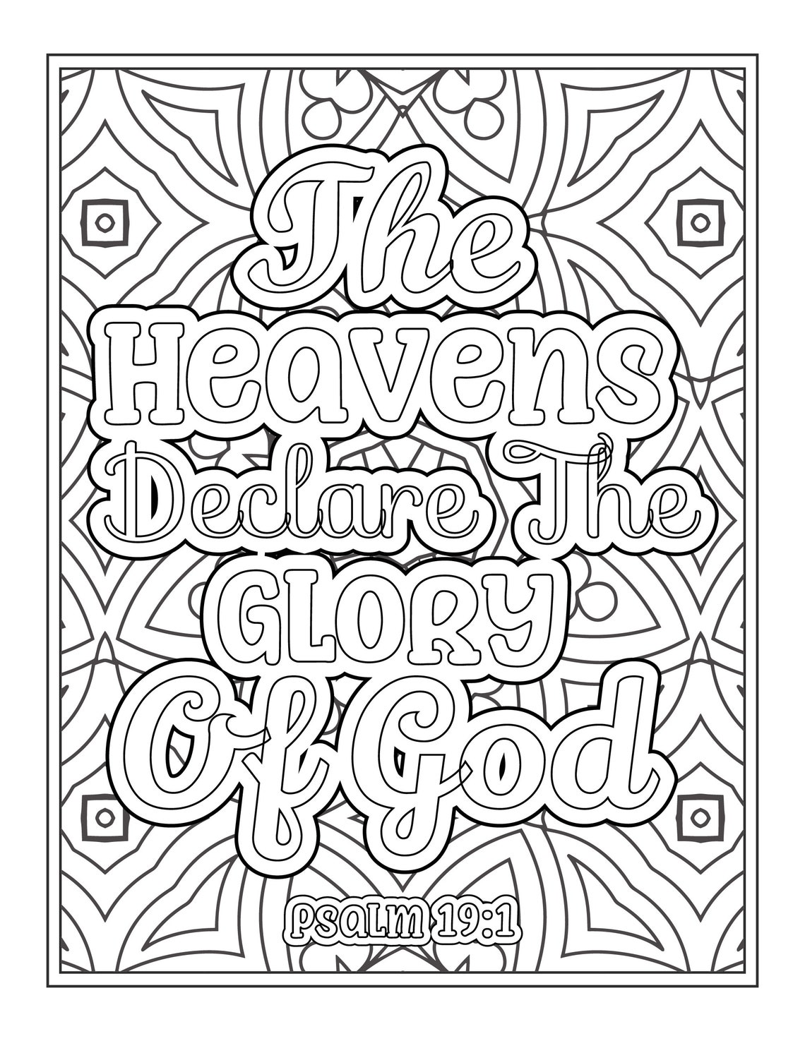 10 Bible Verse Coloring Sheets Meditate on Gods Word as You Color and ...