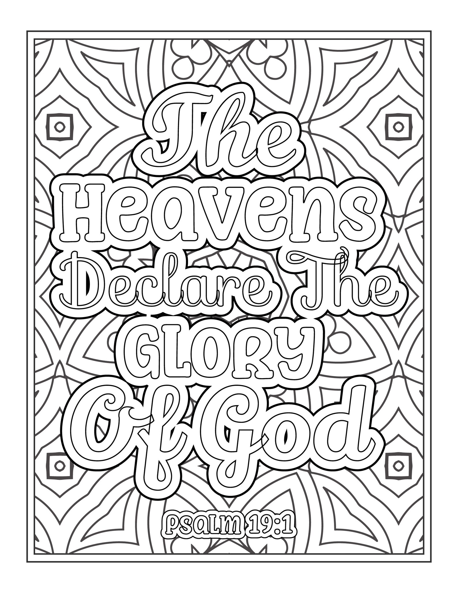 10 Bible Verse Coloring Sheets Meditate on Gods Word as You Color and ...
