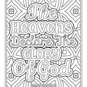 10 Bible Verse Coloring Sheets Meditate on God’s Word as You Color and ...