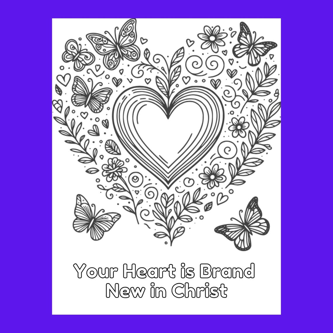 5 Christian Quotes Coloring Sheets Bold Easy to Color Designs - Etsy