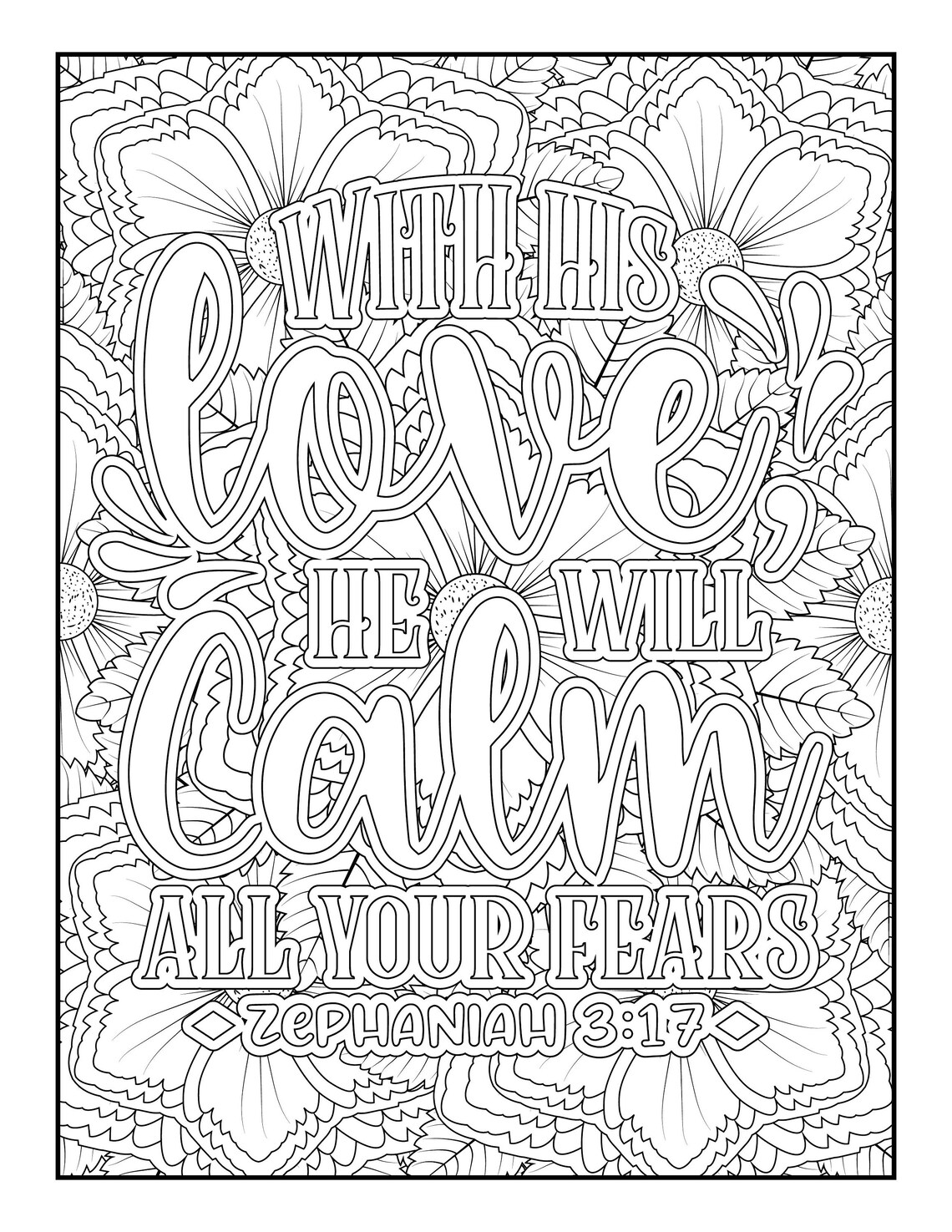 10 Bible Verse Coloring Sheets Meditate on Gods Word as You - Etsy