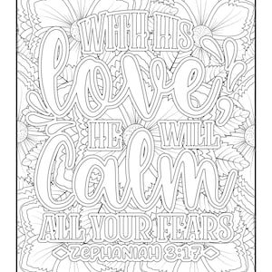 10 Bible Verse Coloring Sheets Meditate on God’s Word as You Color and ...