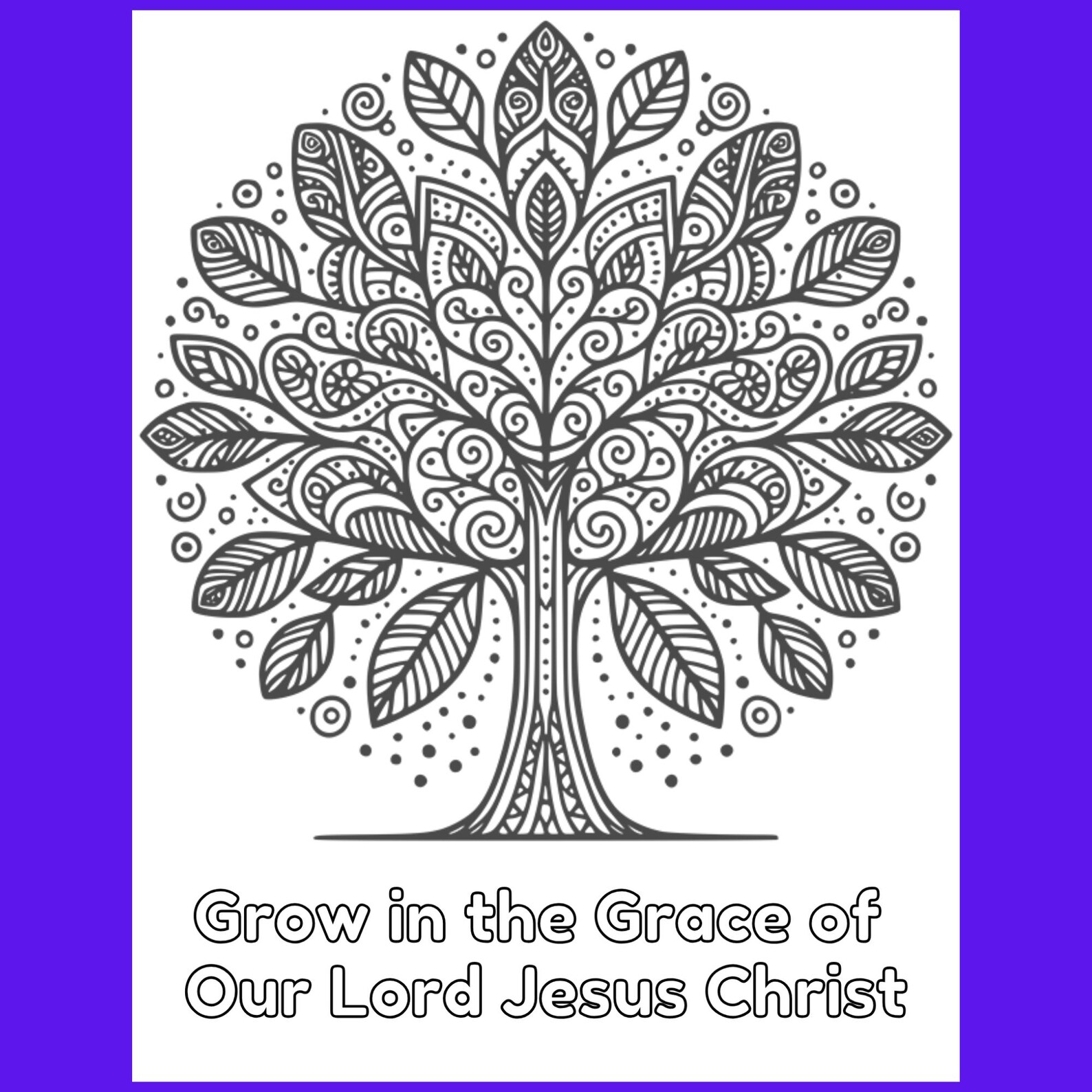 5 Christian Quotes Coloring Sheets Bold Easy to Color Designs - Etsy