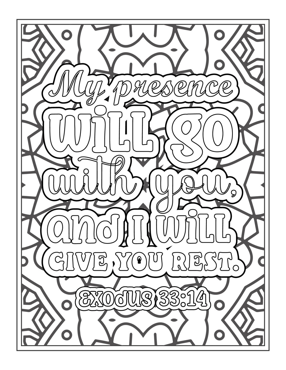 10 Bible Verse Coloring Sheets Meditate on Gods Word as You Color and ...