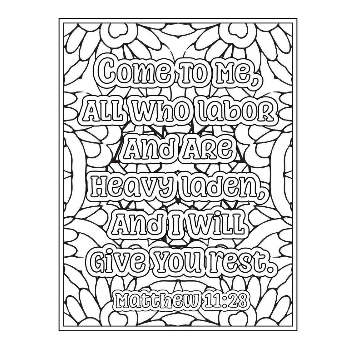 15 Bible Verse Coloring Sheets Meditate on God’s Word as You Color and ...
