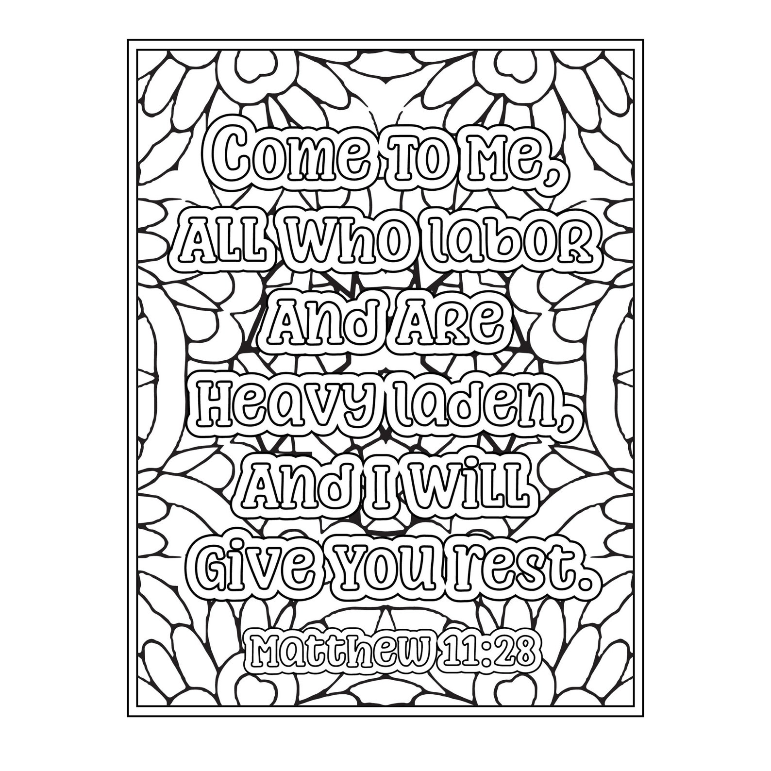 15 Bible Verse Coloring Sheets Meditate on God’s Word as You Color and ...