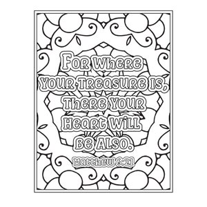 15 Bible Verse Coloring Sheets Meditate on God’s Word as You Color and ...