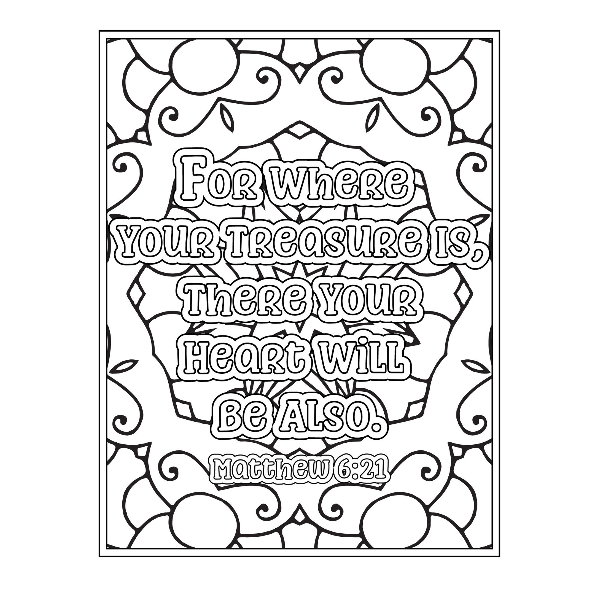 15 Bible Verse Coloring Sheets Meditate on God’s Word as You Color and ...