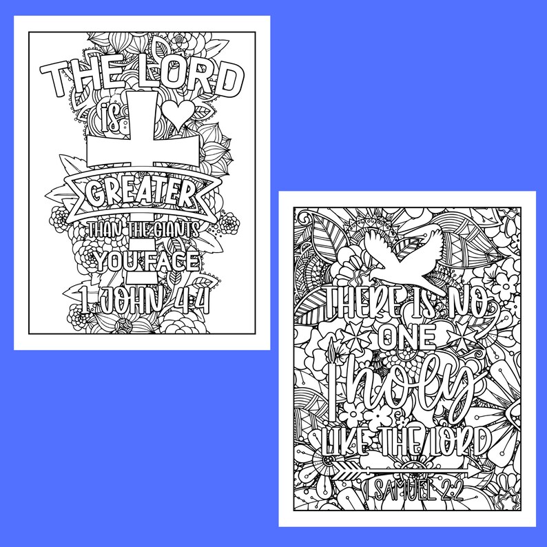 20 Bible Quotes Coloring Sheets Meditate on God’s Word as You Color and ...