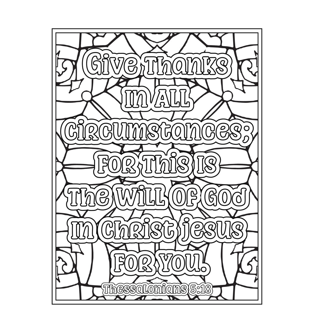 15 Bible Verse Coloring Sheets Meditate on God’s Word as You Color and ...