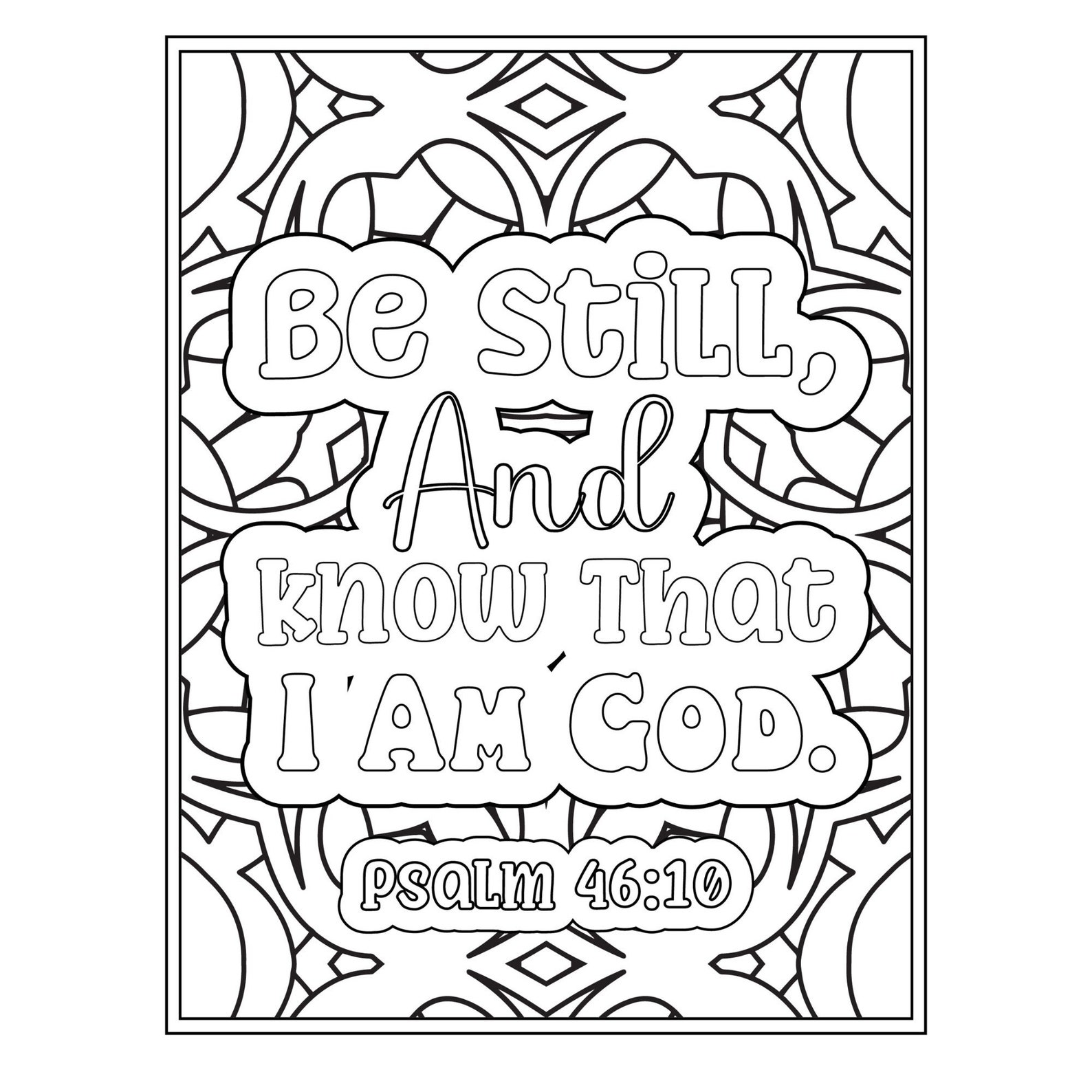 10 Bible Verse Coloring Sheets Meditate on God’s Word as You Color and ...