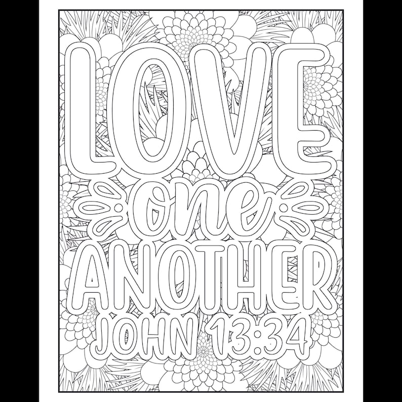 15 Bible Verse Coloring Sheets Meditate on God’s Word as You Color and ...