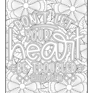 10 Bible Verse Coloring Sheets Meditate on God’s Word as You Color and ...