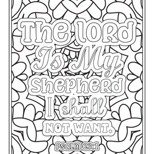 10 Bible Verse Coloring Sheets Meditate on God’s Word as You Color and ...