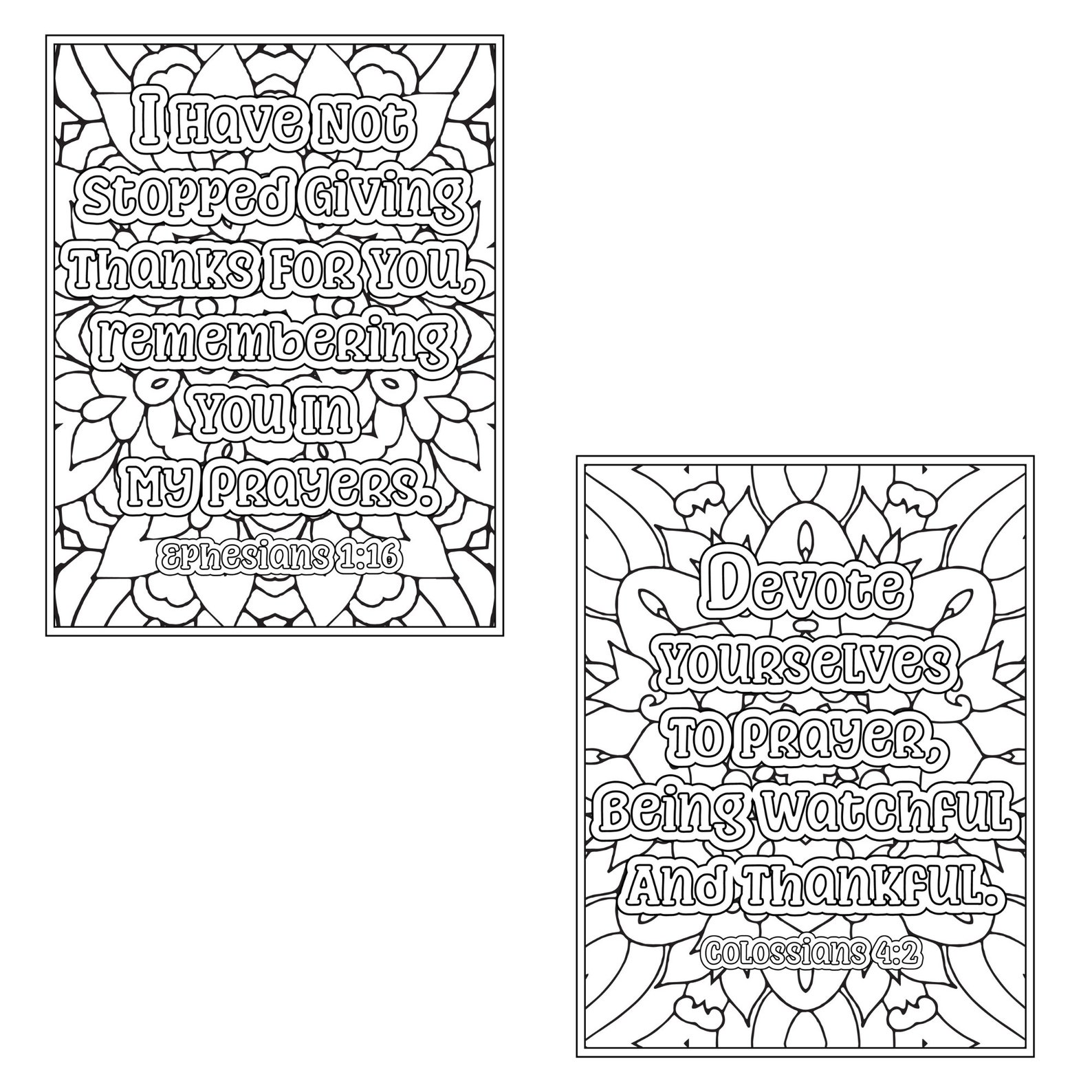 15 Bible Verse Coloring Sheets Meditate on God’s Word as You Color and ...