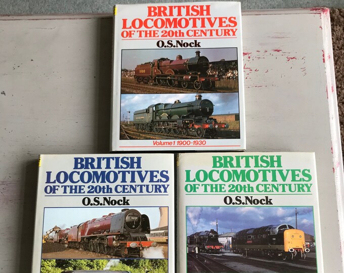 BRITISH LOCOMOTIVES of the 20th Century - 3 Volumes - Railway Books ...