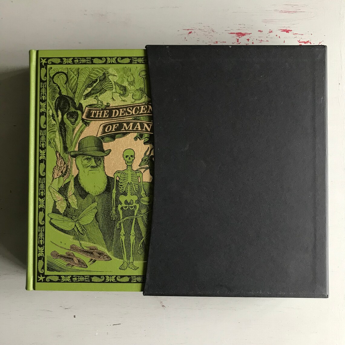 Charles Darwin THE DESCENT of MAN Folio Society Book - Etsy UK