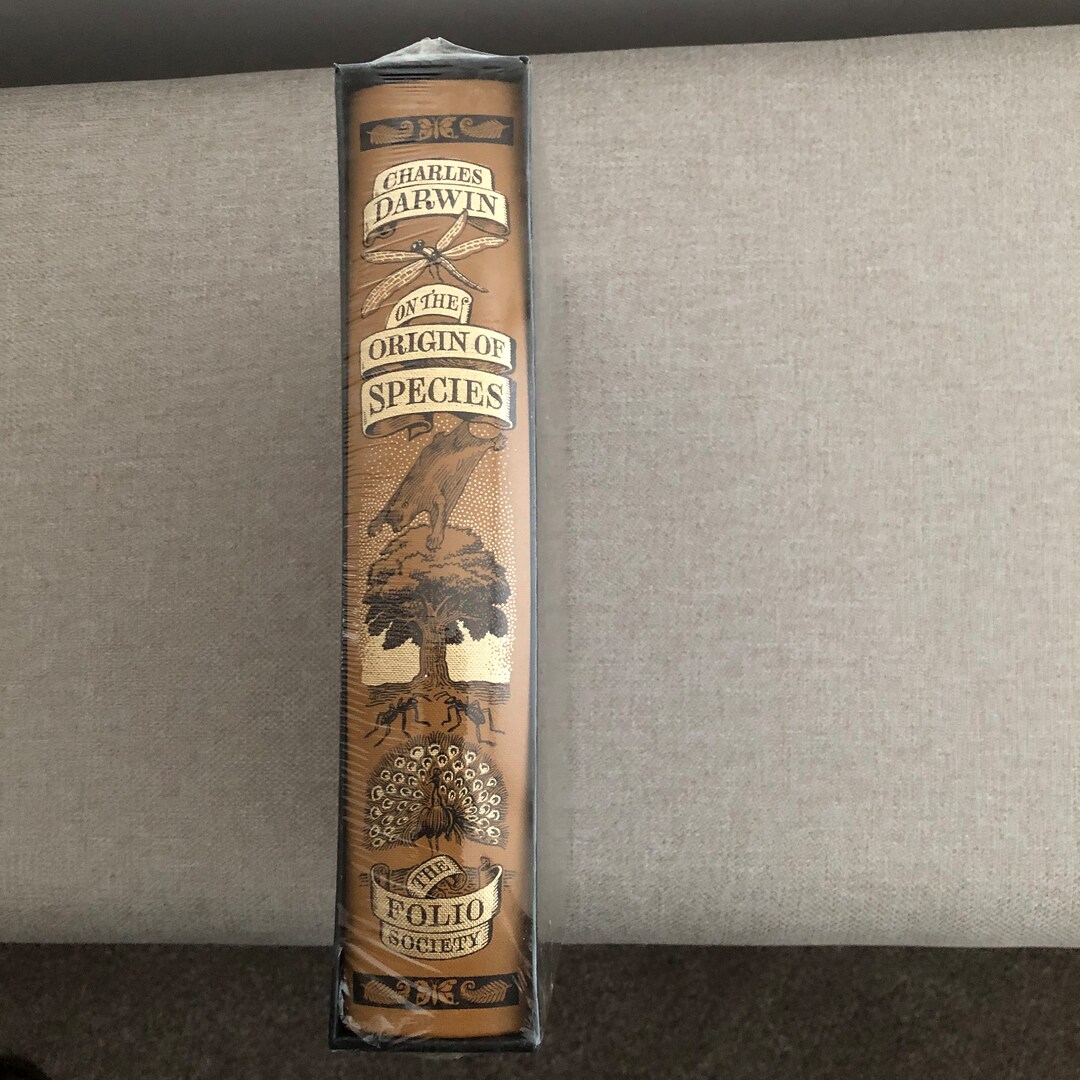 Charles Darwin on the ORIGIN OF SPECIES Folio Society Book - Etsy
