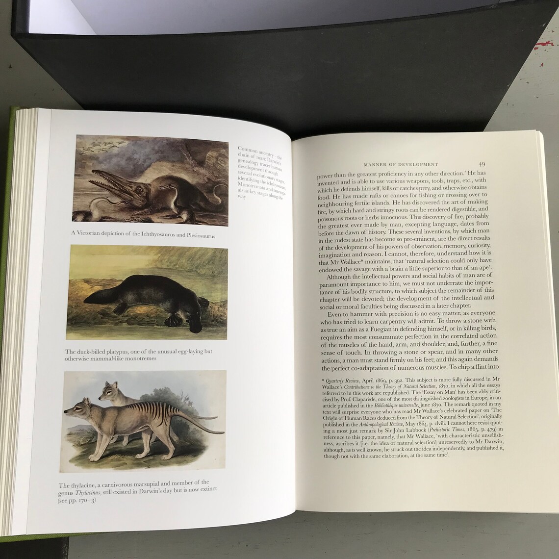 Charles Darwin THE DESCENT of MAN Folio Society Book - Etsy UK