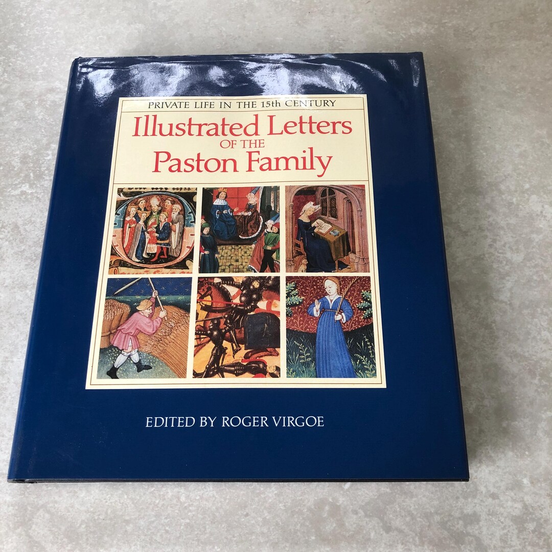 Illustrated LETTERS of the PASTON FAMILY - History Book - Etsy