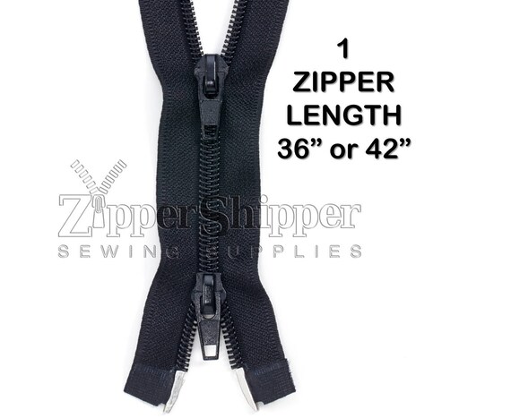 Dual / Two-Way Zipper Nylon Coil Separating Zipper 1 Zipper | Etsy