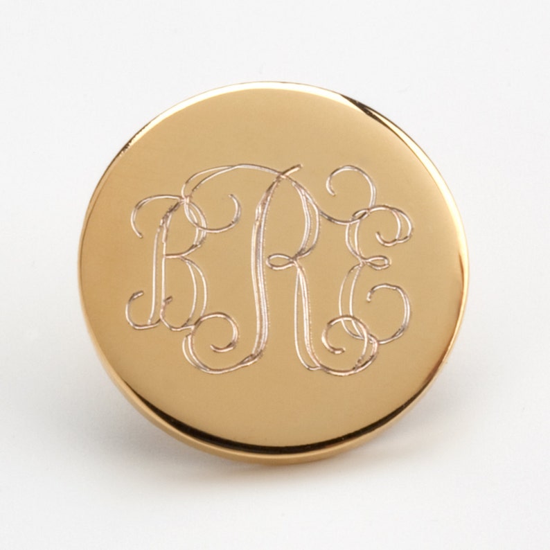 Monogrammed Blazer Buttons Personalized Engraved Set of 9 | Etsy