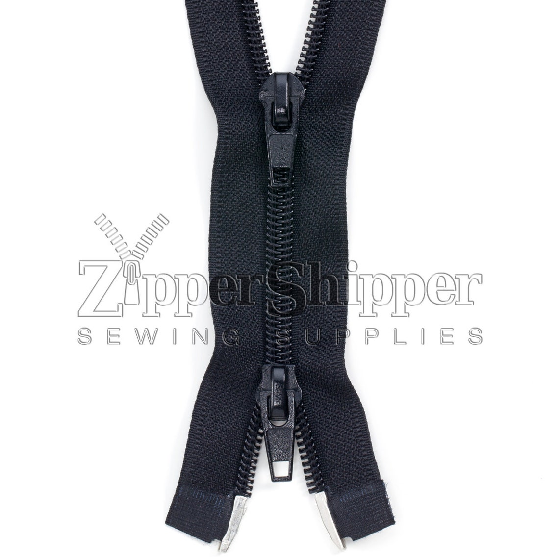 Dual / Two-Way Zipper Nylon Coil Separating Zipper 1 Zipper | Etsy