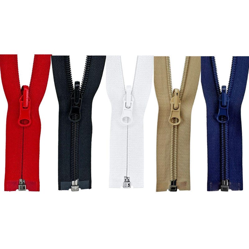 Black Reversible Zippers - Etsy