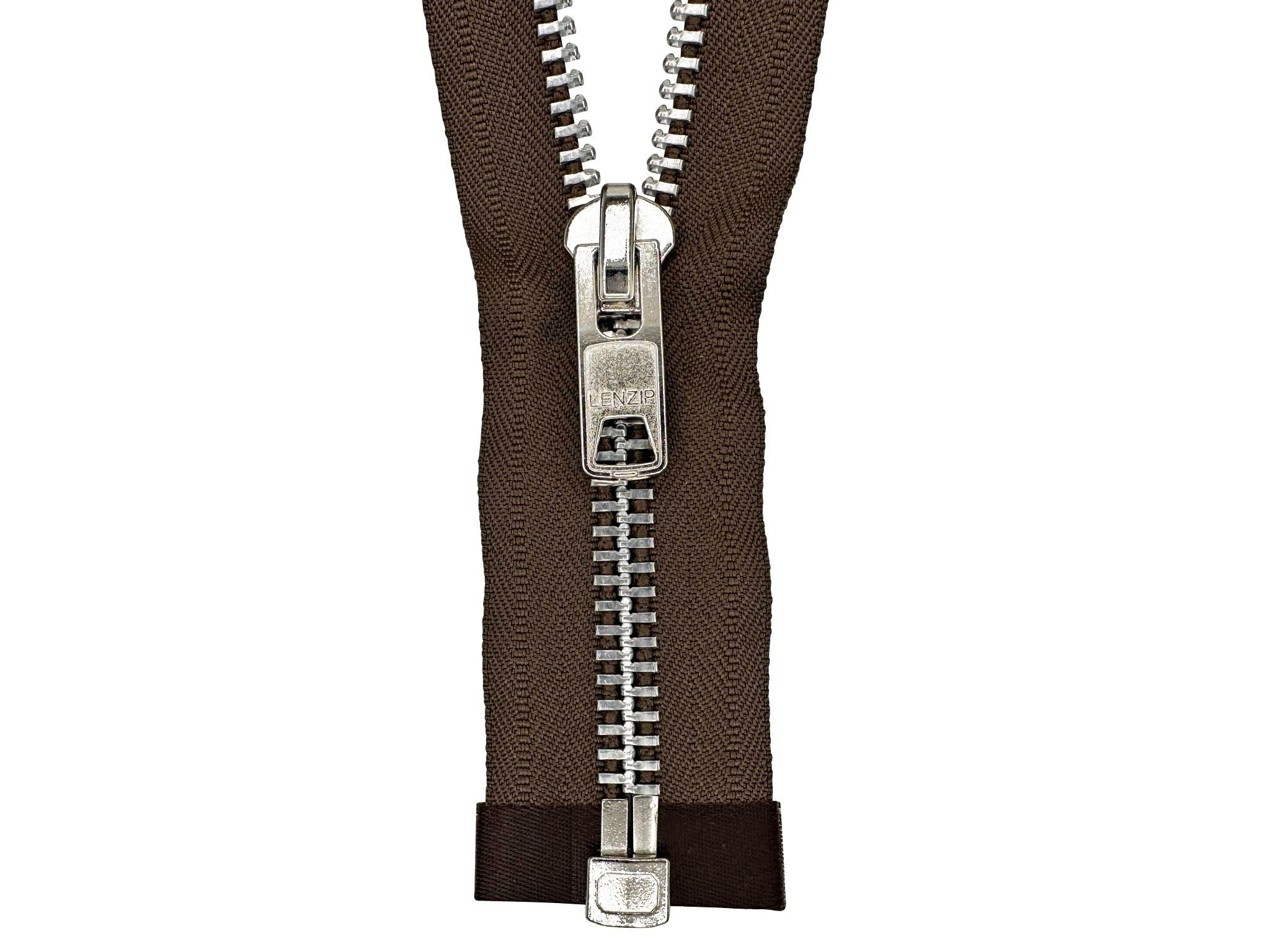 Heavy Duty #10 Separating Aluminum Metal Jacket Zipper - Etsy