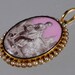 Antique Georgian 18K Gold Grisaille Enamel Pearl Pendant C.1790 - Etsy