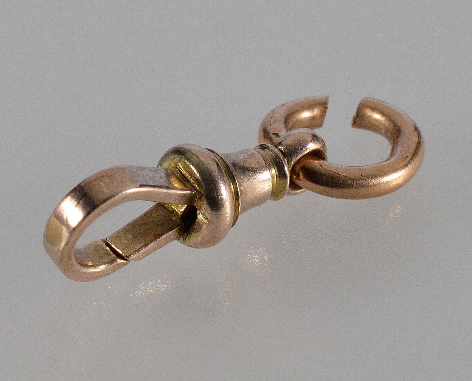 Victorian 9K Gold Dog Clip Clasp for Pocket Watch Albert Chain 0385 - Etsy