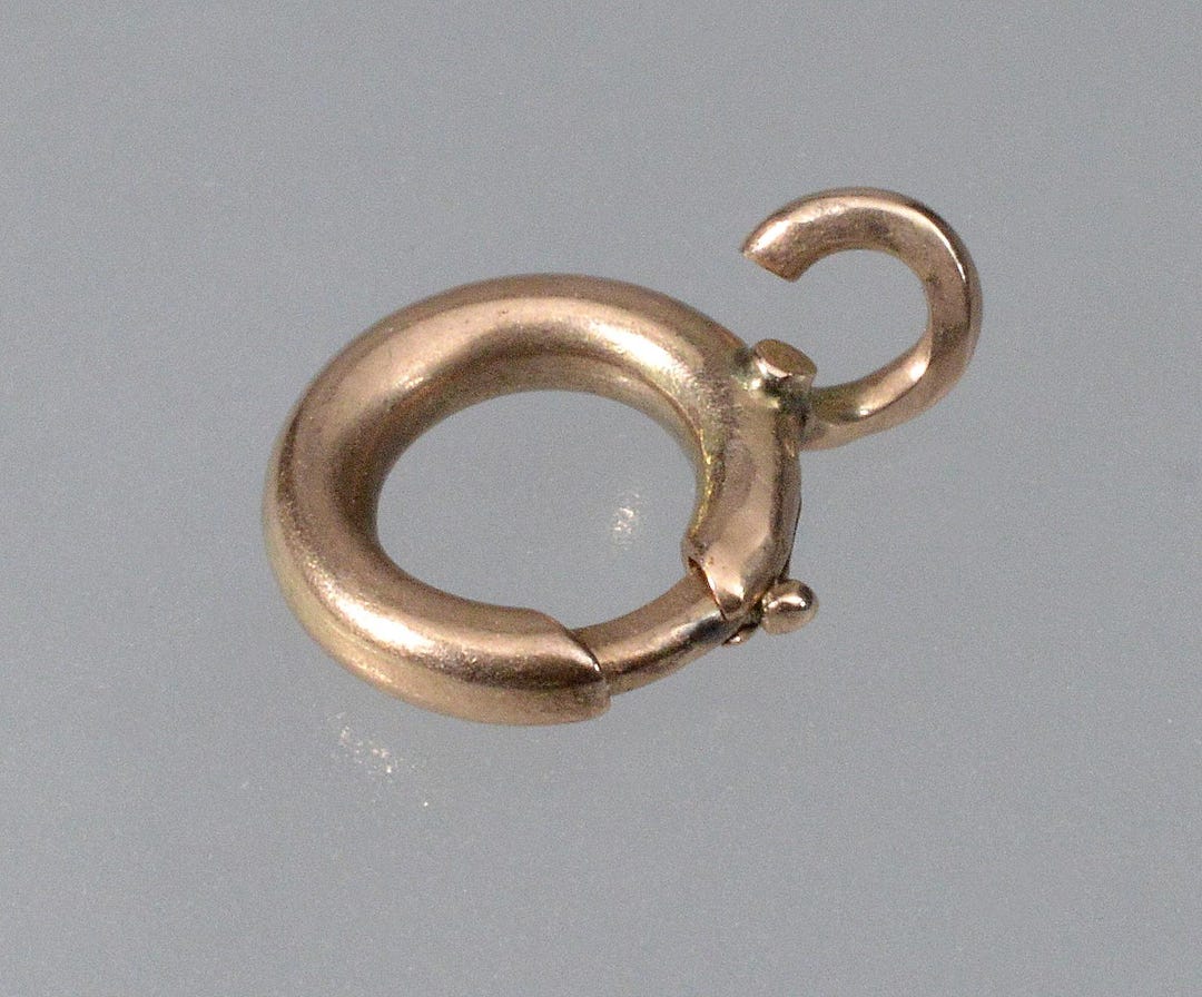 Antique Victorian 10K Gold Bolt Clasp 0365 - Etsy