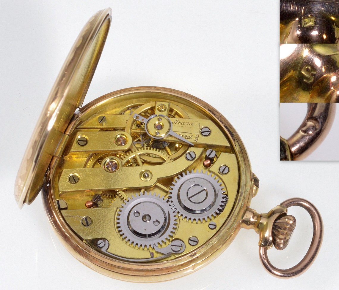 Antique Victorian 14K Gold Swiss Ladies Watch C.1890 Working - Etsy