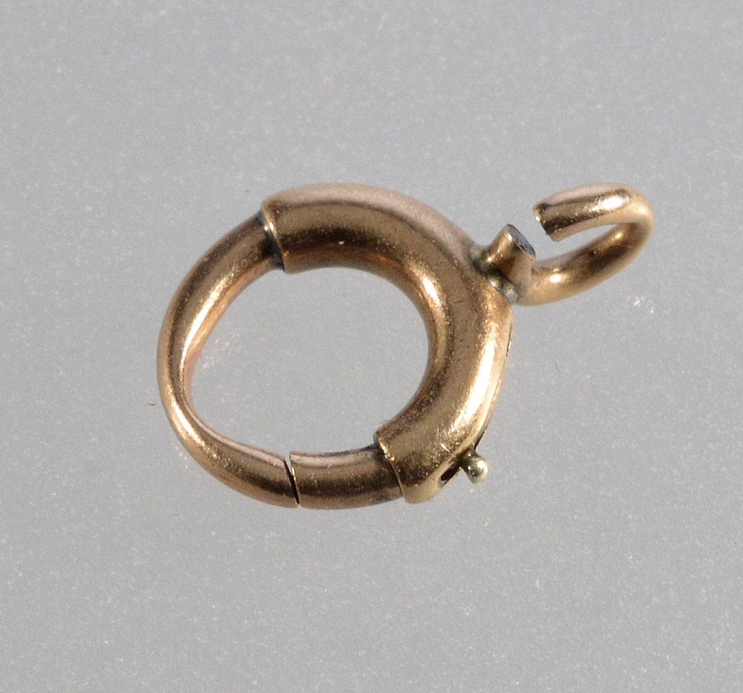 Antique Victorian 10K Gold Bolt Clasp 0353 - Etsy