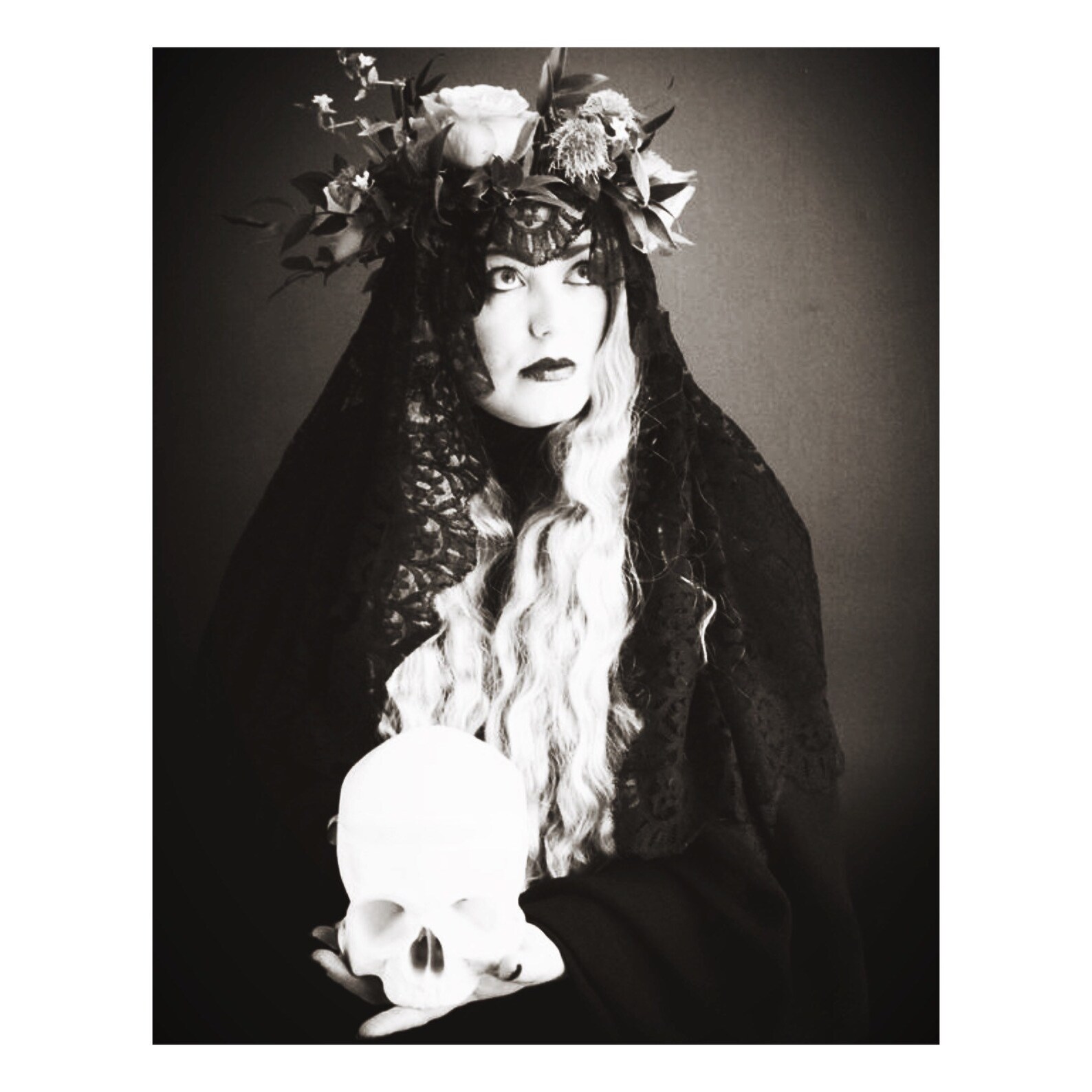 Antique Mourning Shawl Gothic Bride Steampunk Halloween | Etsy